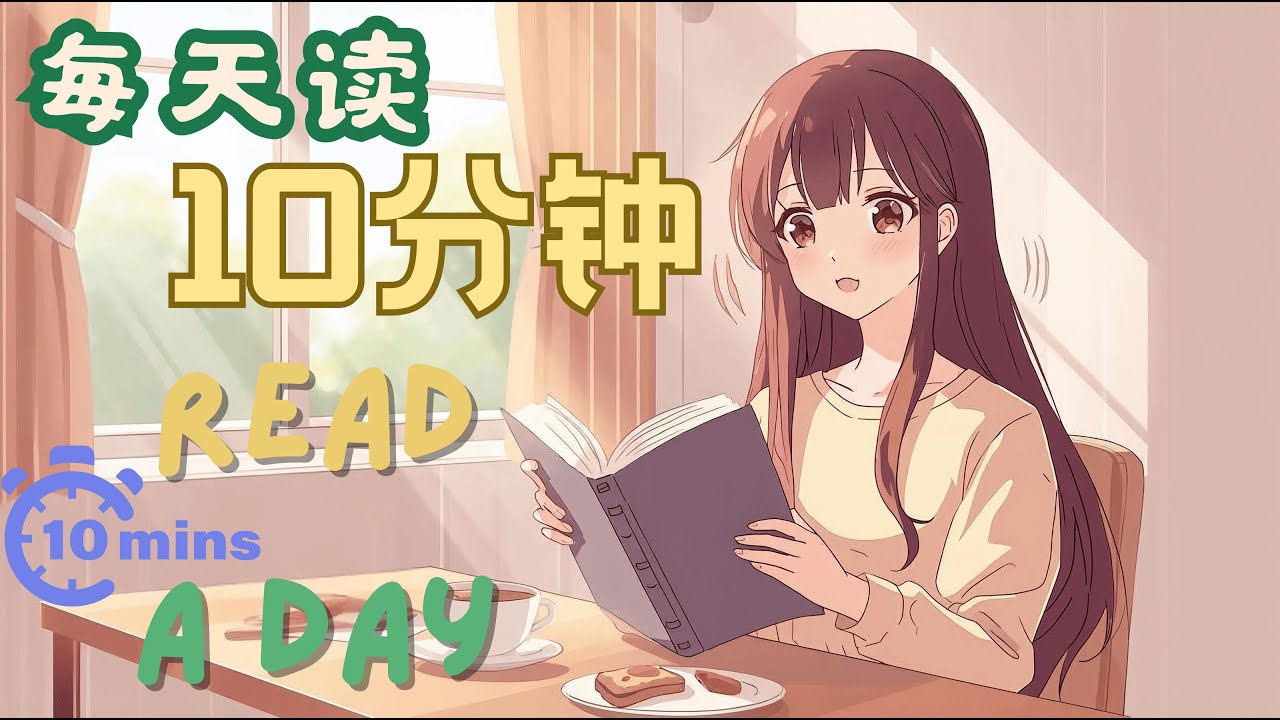 Read 10 minutes a day, start today | 每天读10分钟，今天就开始｜Daily Mandarin ...