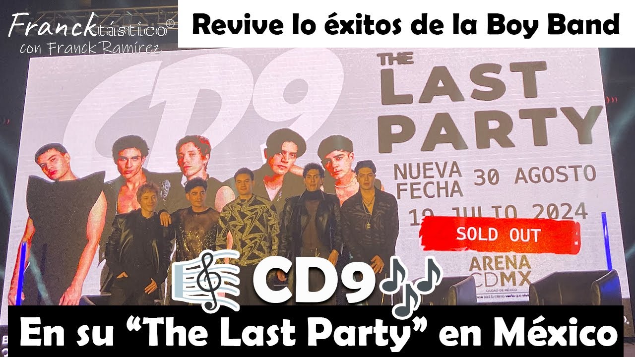 🔊#CD9 Conferencia de Prensa The Last Party revive todas sus canciones ...
