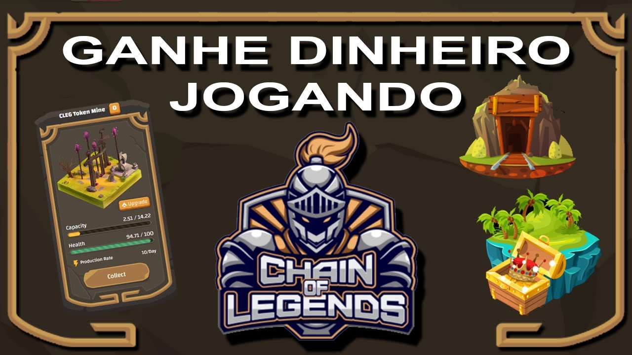 GAME NFT JOGUE GRATIS E GANHE - CHAIN OF LEGENDS - YouTube