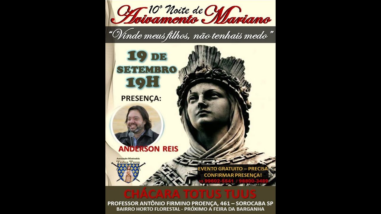 ANDERSON REIS EM SOROCABA DIA 19 DE SETEMBRO - YouTube