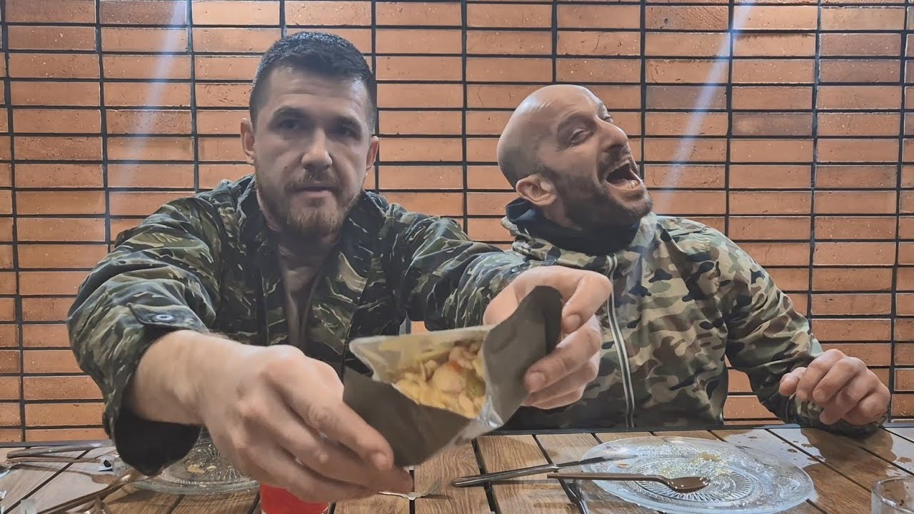 MRE military food ration taste test with Waffles pt.1 - YouTube