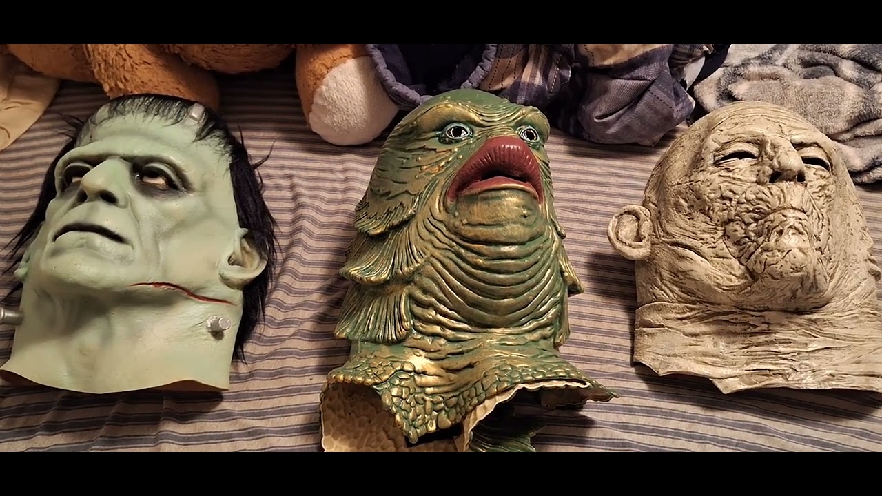 Universal Monster Mask Collection - YouTube