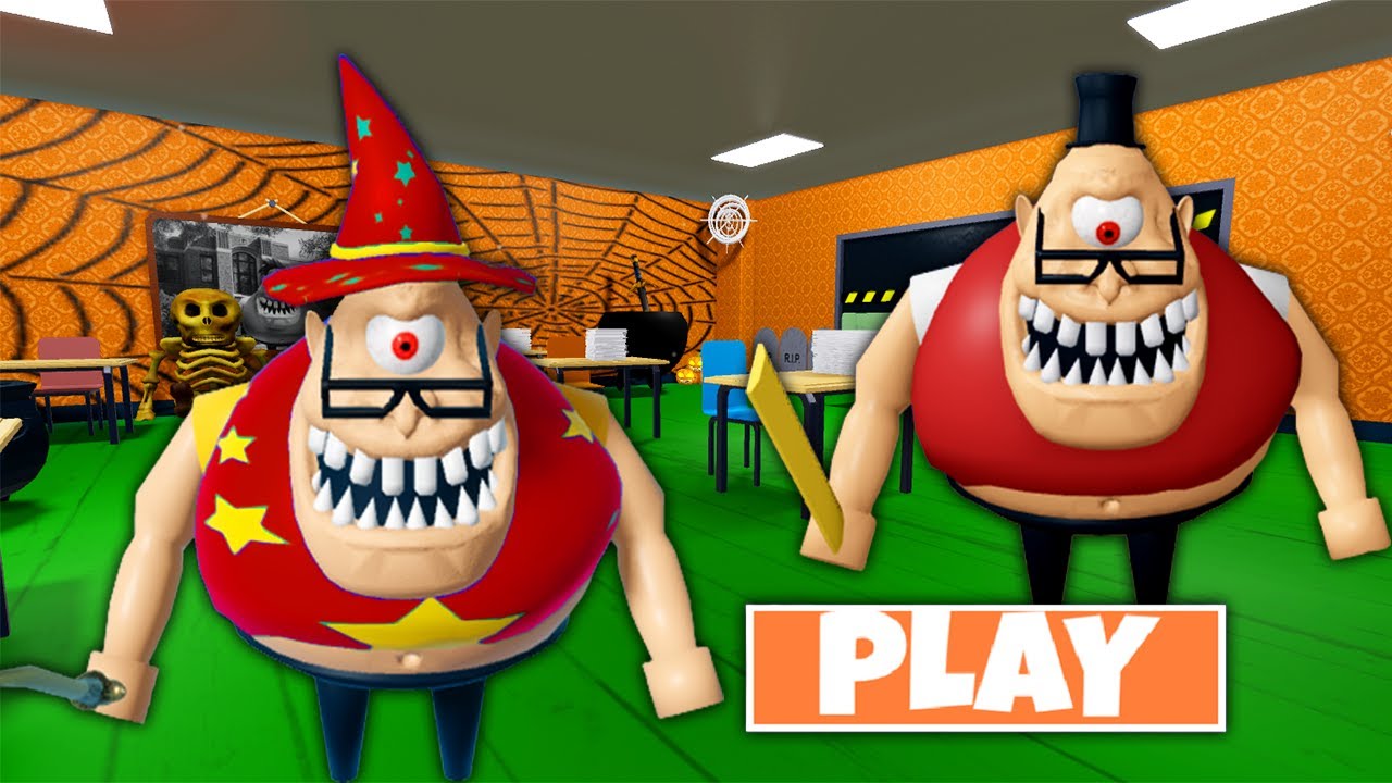 HALLOWEEN UPDATE | MR STINKY Vs MR STINKY WIZARD DETENTION (Obby) FULL ...