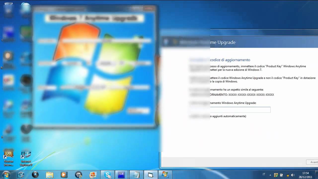 Upgrade da Windows 7 ... a Windows 7 Home Premium, Professional o ...
