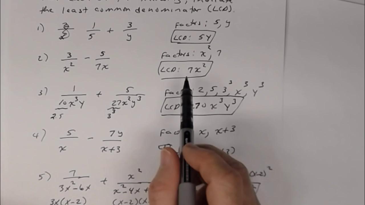 Review Find The LCD Of Rational Expressions YouTube review-find-the-lcd-of-rational-expressions-youtube