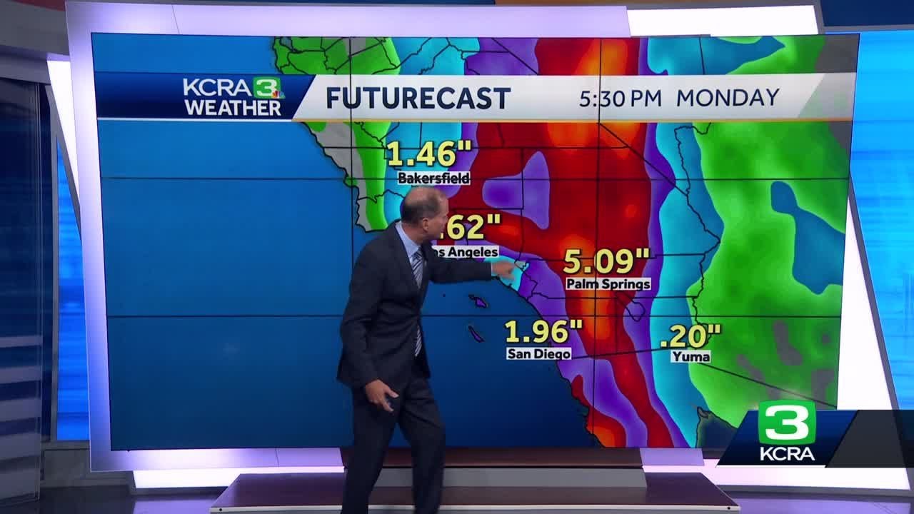 Tracking Hurricane Hilary's path to California: Updates at 5 p.m ...