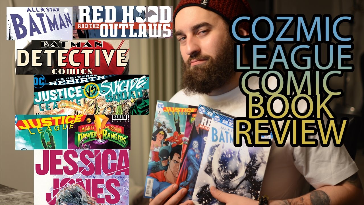 Cozmic League comic book review 1-11-17 🤓 - YouTube