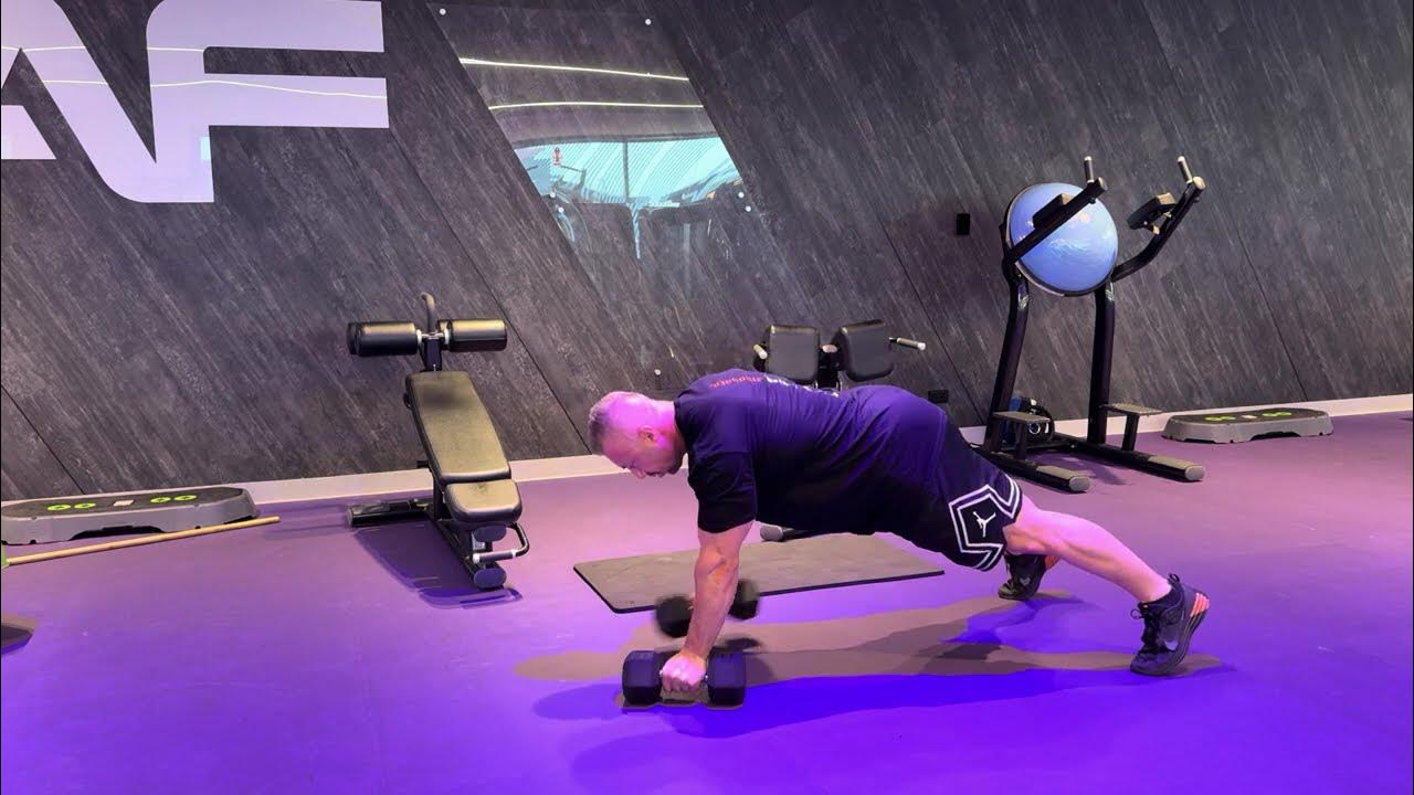 How to: DB Plank Row - YouTube