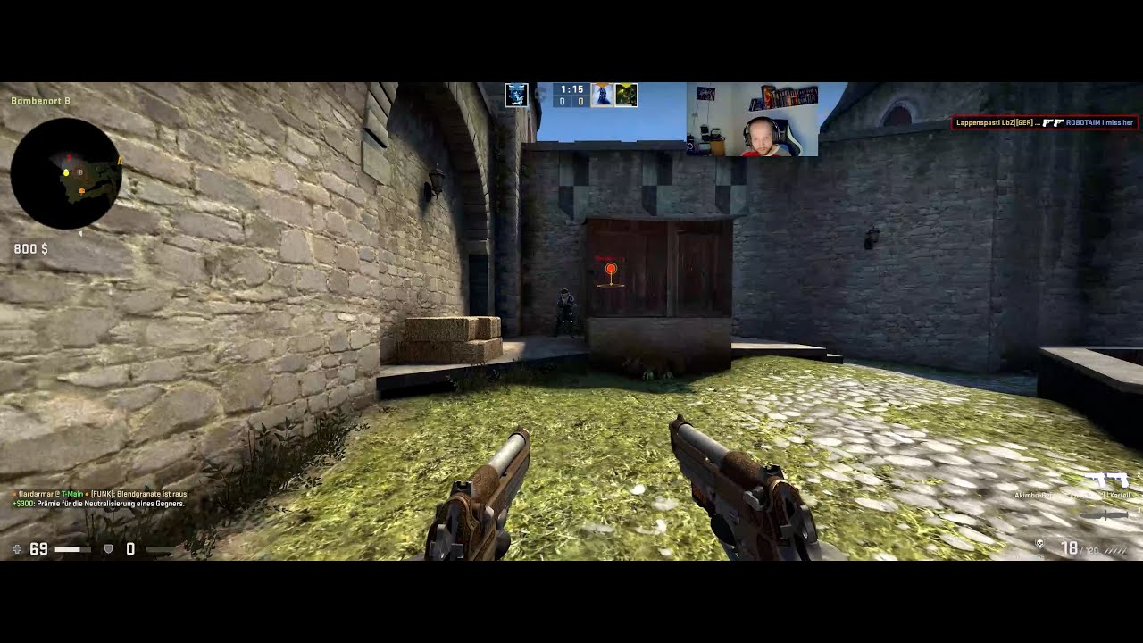 Counter Strike: Global Offensive Wingman #209 Cobblestone - YouTube