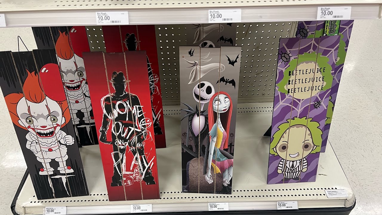 Target Halloween Decor 2024 wlkthrough (Pennywise, Beetlejuice and more ...