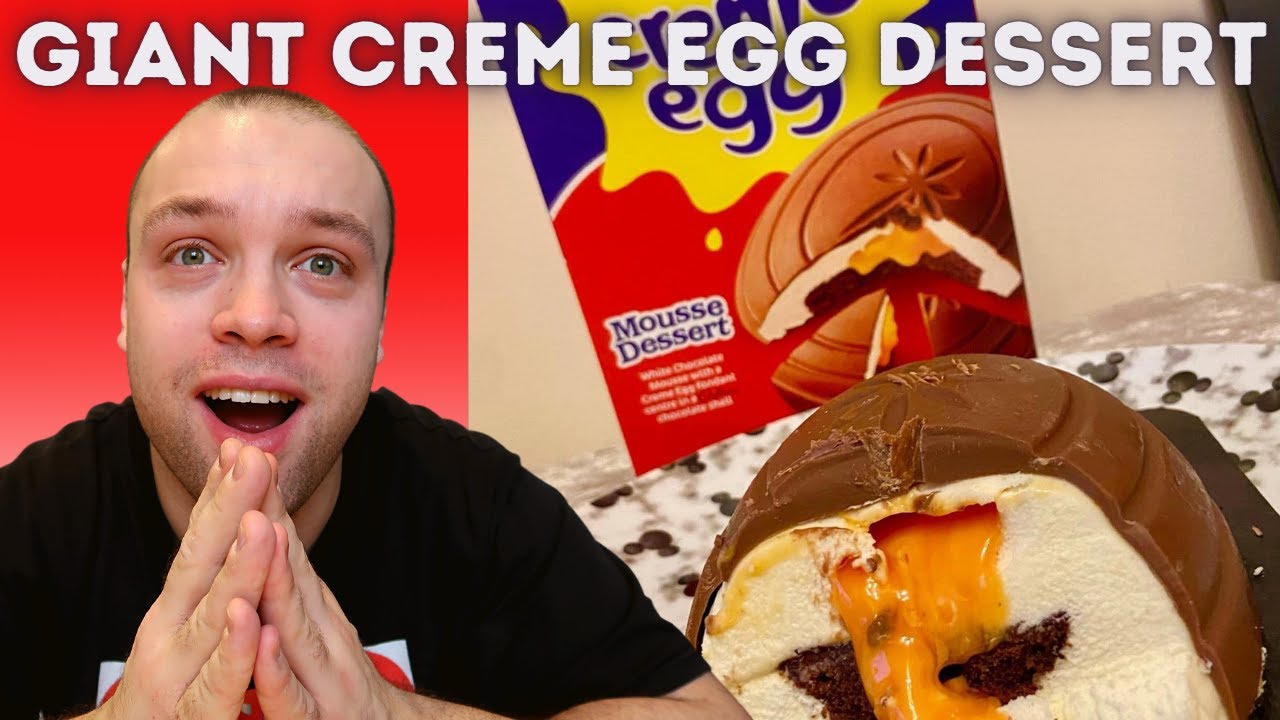CADBURY’S GIANT CREME EGG DESSERT | Iceland | NEW | Food Review - YouTube