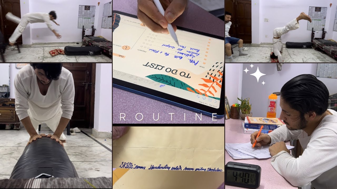 Most Productive Study Vlog 📙- All you need some hobbies along with your ...