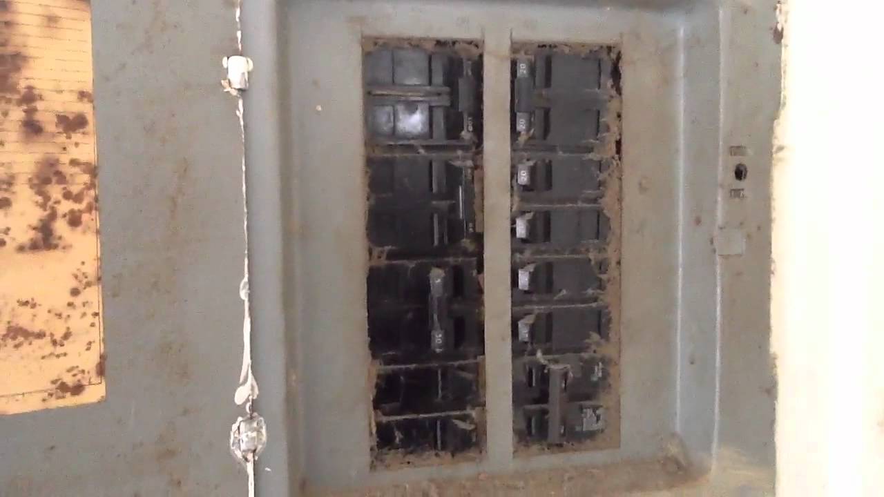 Dangerous Electrical Panel Box: Acting as return chase for AC system ...