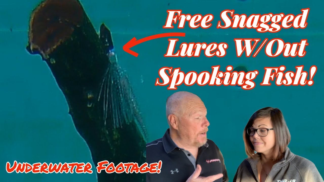 4 Techniques to Retrieve Snagged Lures - YouTube