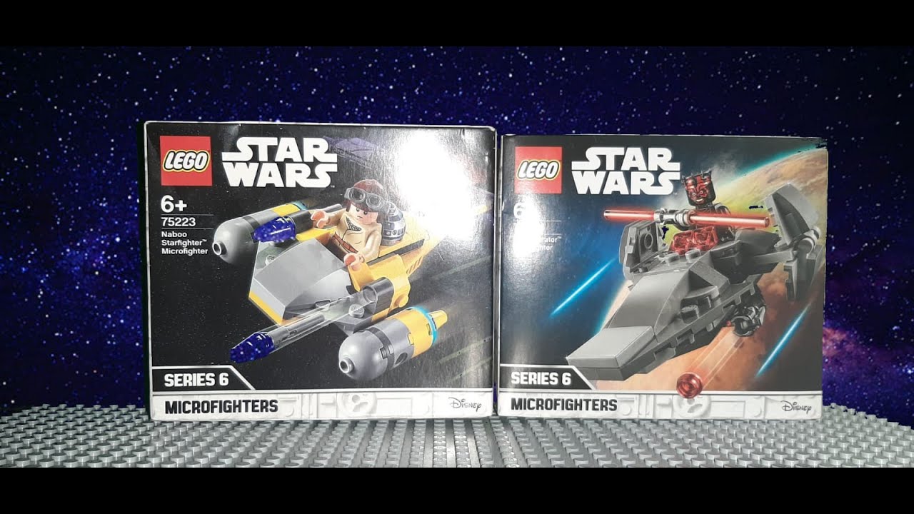 speed build sith infiltrator (75224) and naboo starfigther - YouTube