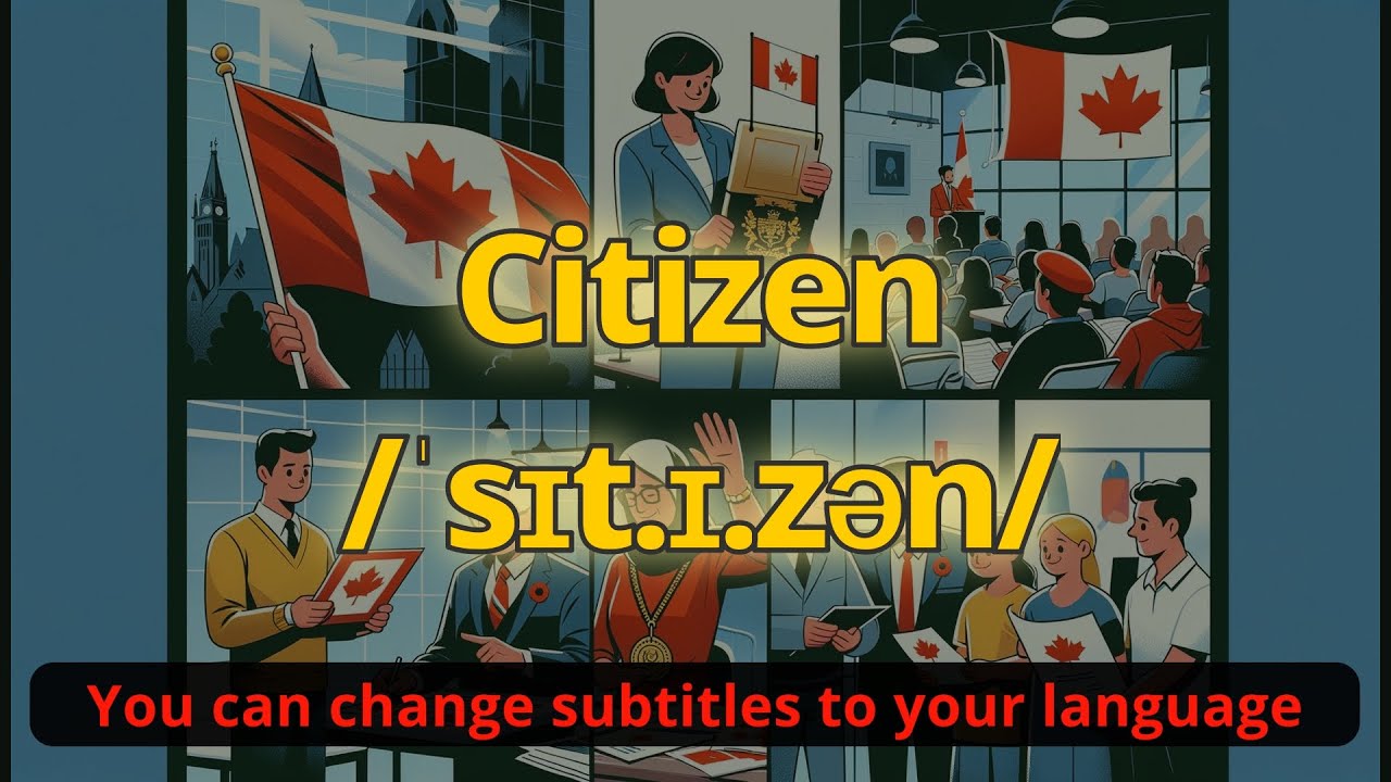 Citizen meaning with 5 examples - YouTube
