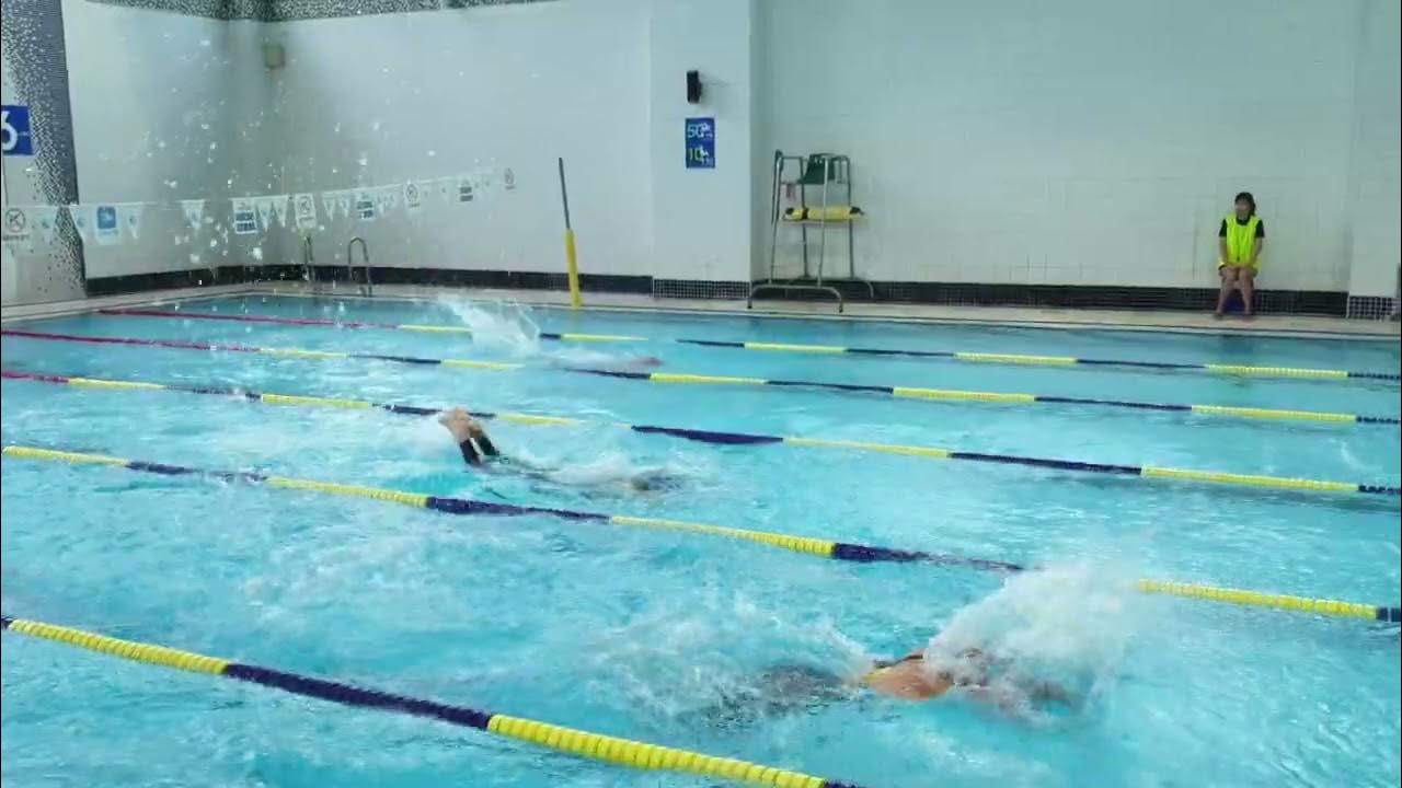 제2회 대구북구청장배수영대회 여자성인부 접영50m - YouTube