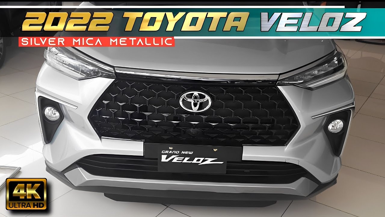 Grand New Toyota Veloz 2022 - Silver Mica Metallic - YouTube