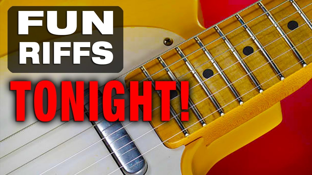 Play This FUN Guitar Riff SHORTCUT Tonight! (HIGHLY ADDICTIVE!) - YouTube