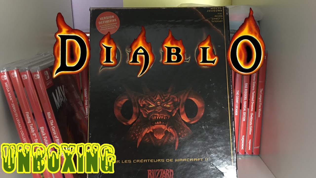 PRESENTATION ET UNBOXING DIABLO PC BIG BOX. UN SUPER RPG DE CHEZ ...