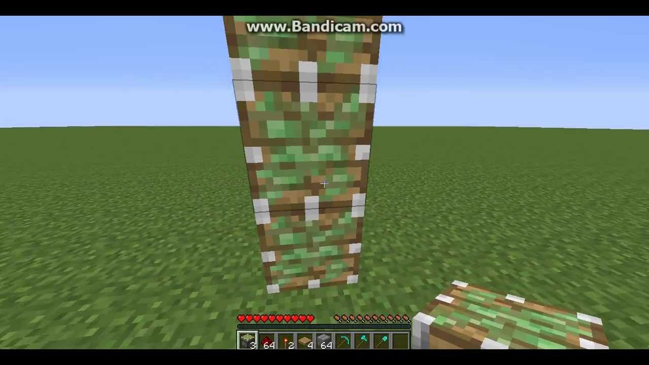 How to make a 2x3 redstone door in Minecraft - YouTube