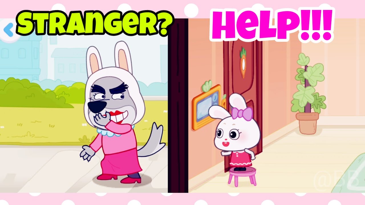 Don't Let Strangers In House | Funny Cartoons for Kids | Police Cartoon ...