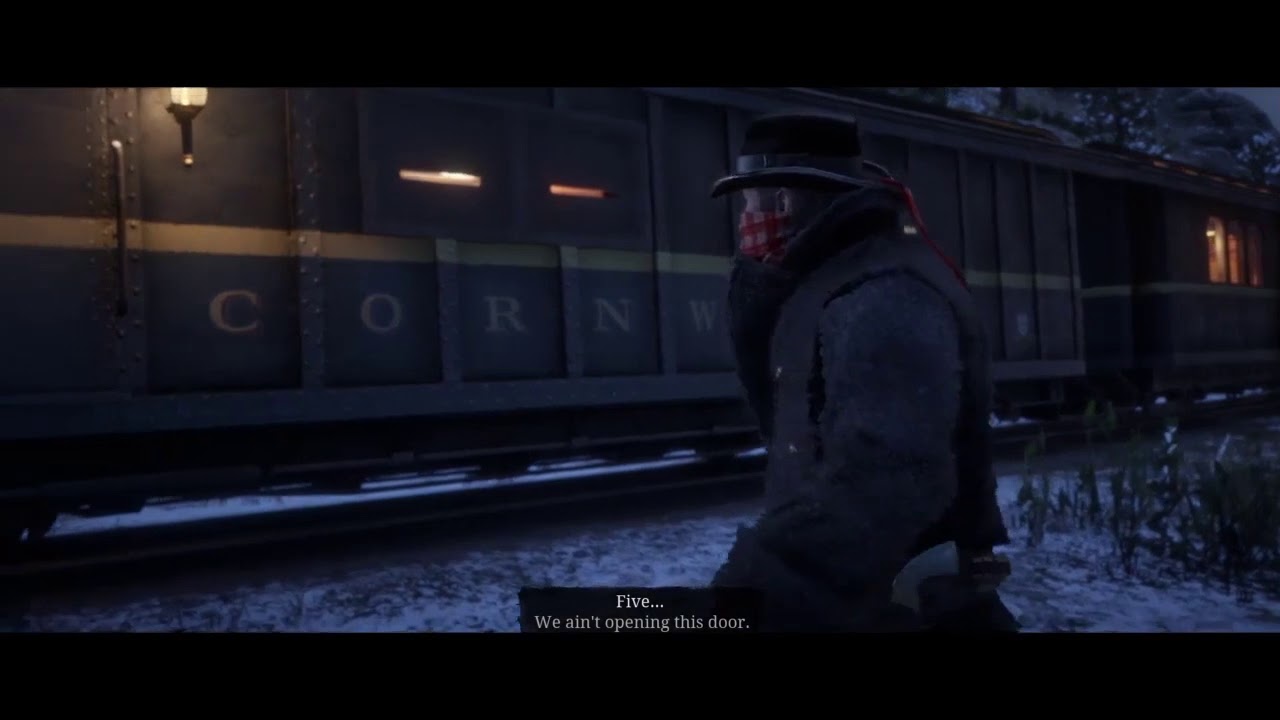 ROBBING TRAINS Red Dead Redemption 2 3 - YouTube