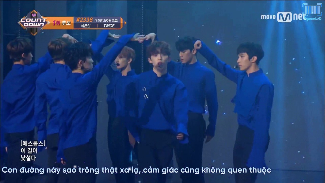 [Vietsub] SEVENTEEN - Don't Wanna Cry (live)@ Comeback Stage - YouTube