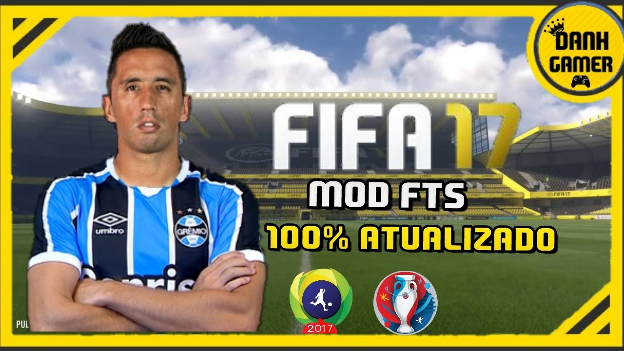 !!SAIU FIFA 17 MOD FTS MELHORES GRÁFICOS EM HD PATCH ATUALIZADO ...