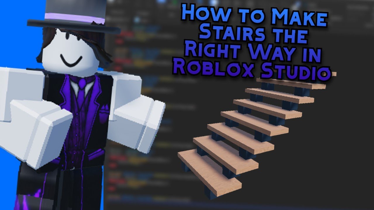 How to Fix Stairs the Right Way in Roblox Studio - YouTube