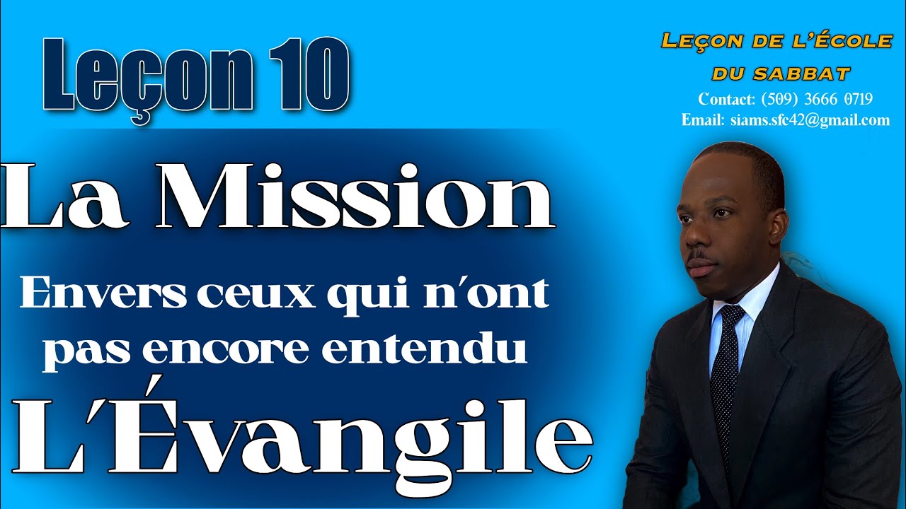 LEÇON 10 - MERCREDI - PRÉSENTATION D’UN NOUVEAU DIEU #ECOSA 4eme TRI ...