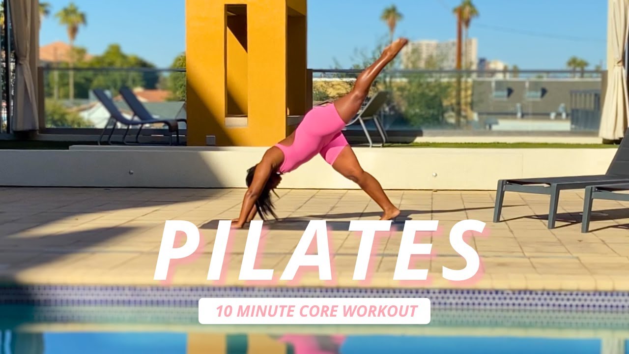 10-Minute Mat Pilates for Women | Core & Glutes Workout - Sculpt Tone ...