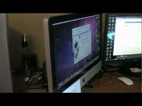 Installing Windows 7 on a iMac with BootCamp - YouTube