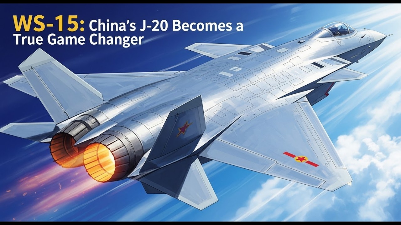 China Just Unleashed the Real J-20: WS-15 Engine Changes Everything ...