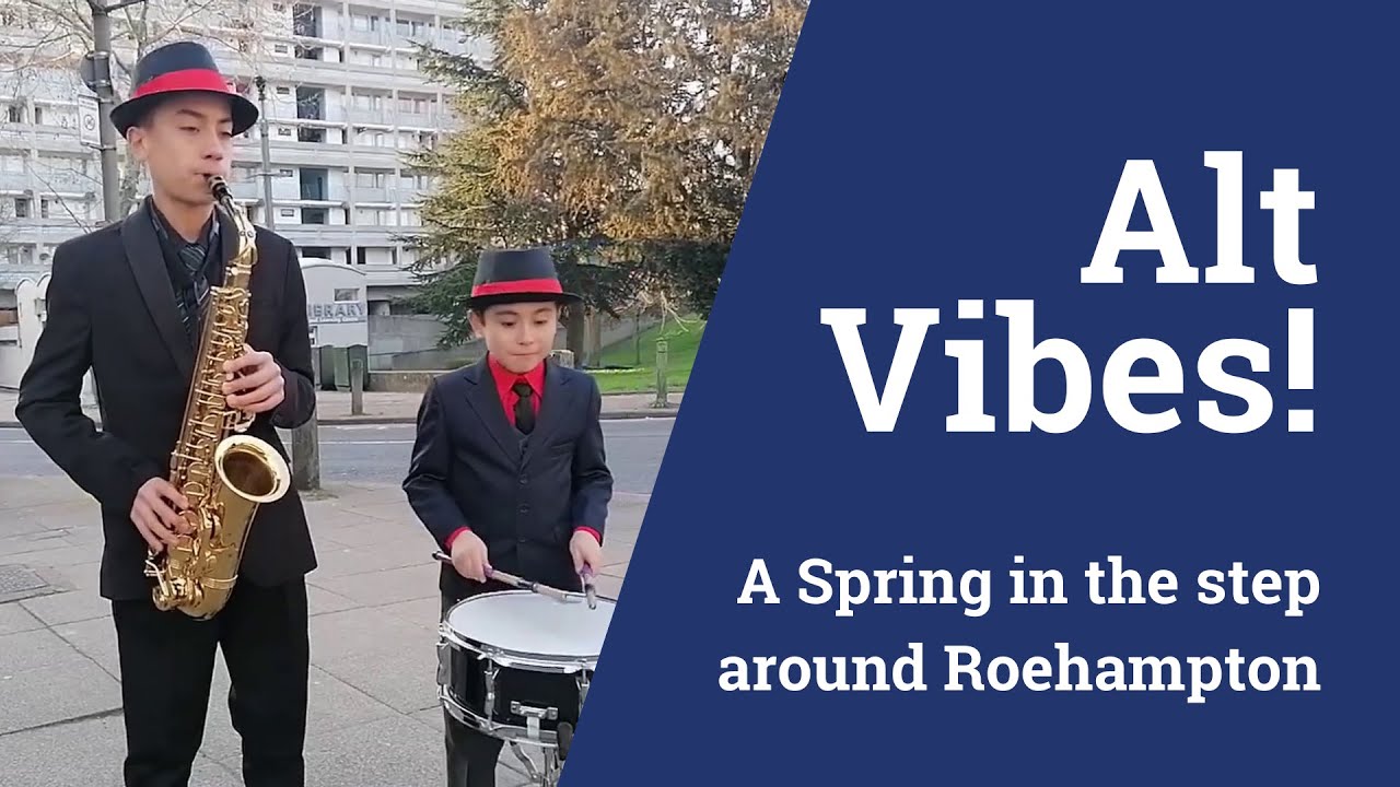 Alt Vibes! | A Spring in the step around Roehampton - YouTube