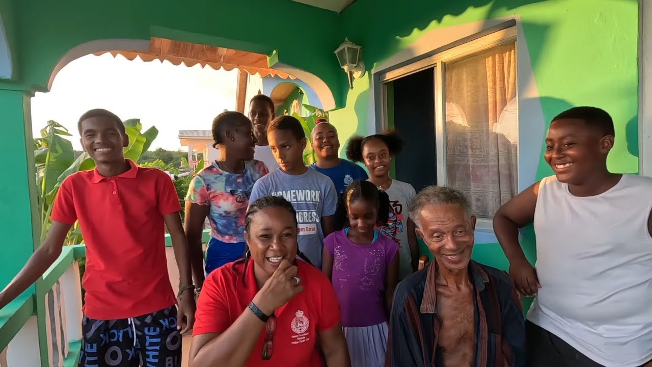 Blessing one of our elders on World International Day of Older Persons ...