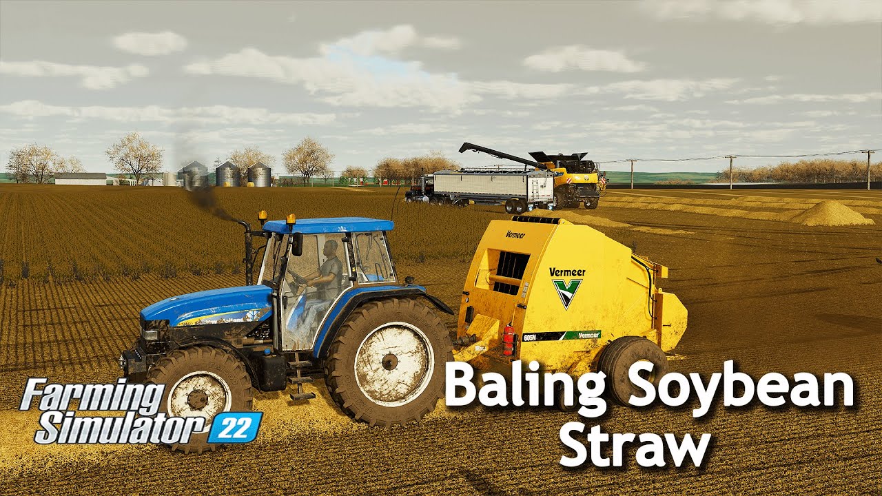 Can Soybean straw fix our straw problem? - YouTube