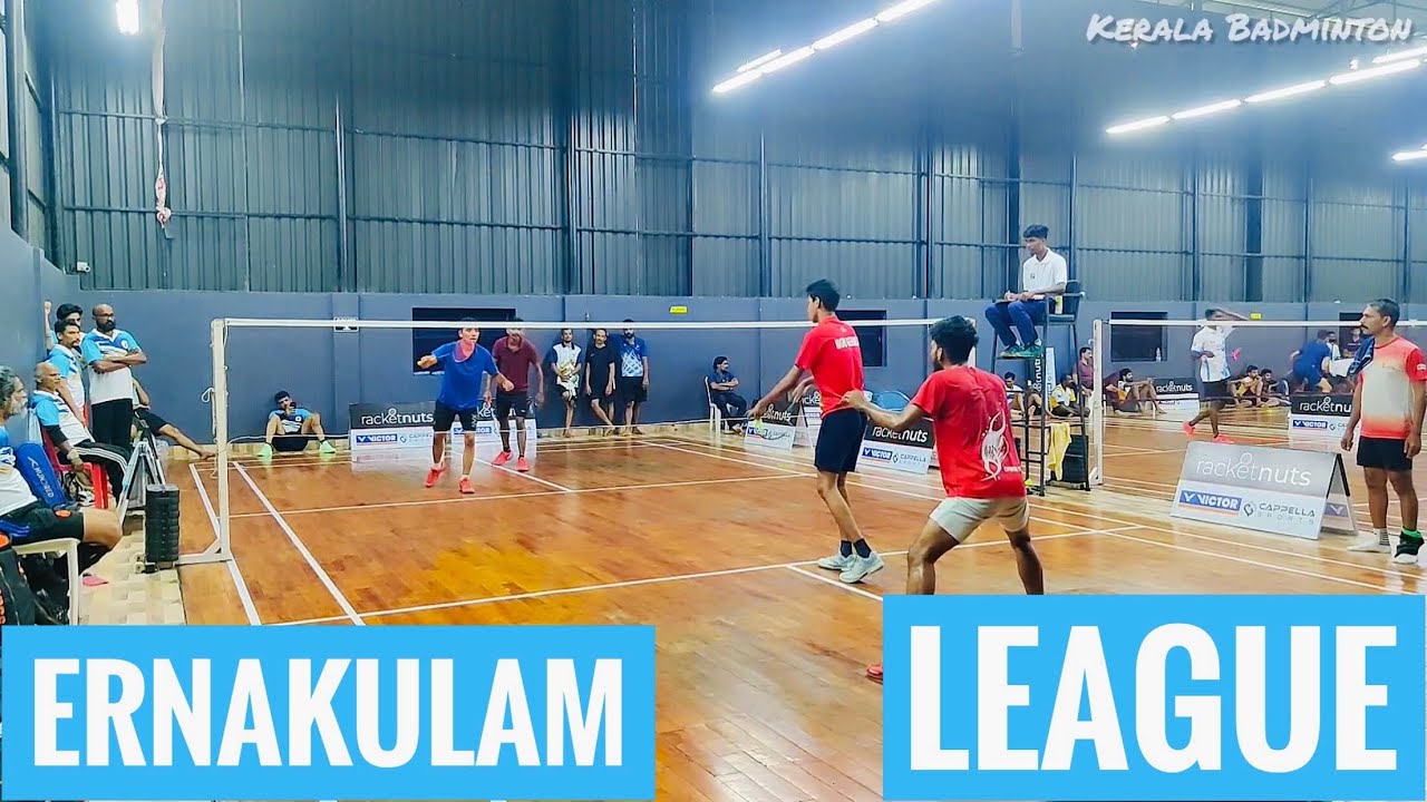 DAIN & SARATH Vs JAISON & ABHI ____ERNAKULAM LEAGUE 2024 #badminton # ...