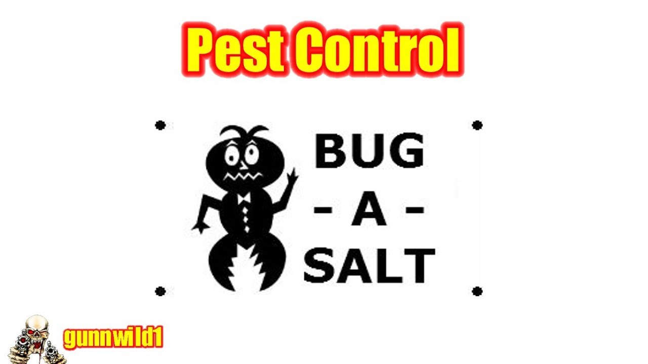 Pest Control with the Big-A-Salt - YouTube
