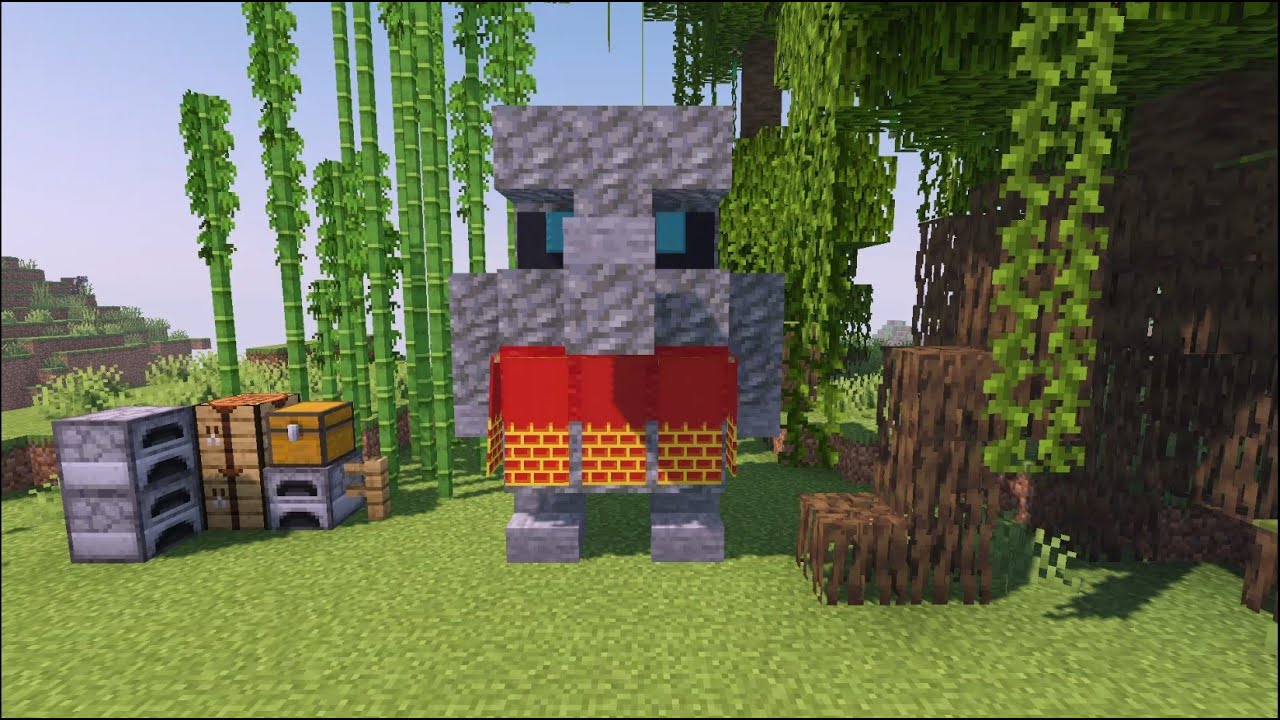 How to make tuff golem in minecraft 1.20 - YouTube