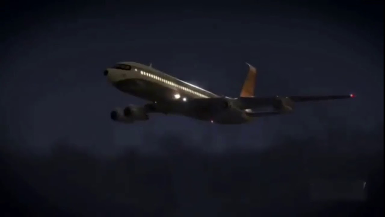 Continental airlines flight 11 - Crash animation - YouTube
