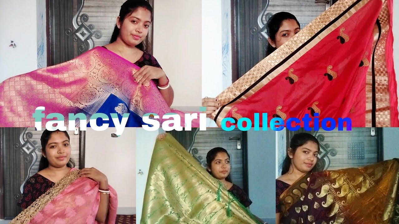 my fancy sari collection ️..তোমাদের সাথে শেয়ার করলাম আজ|| - YouTube