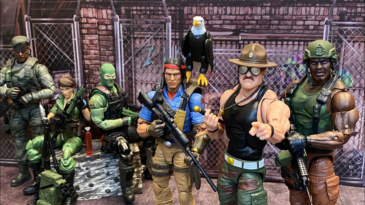 G.I. Joe Classified Series SGT Slaughter Review - YouTube