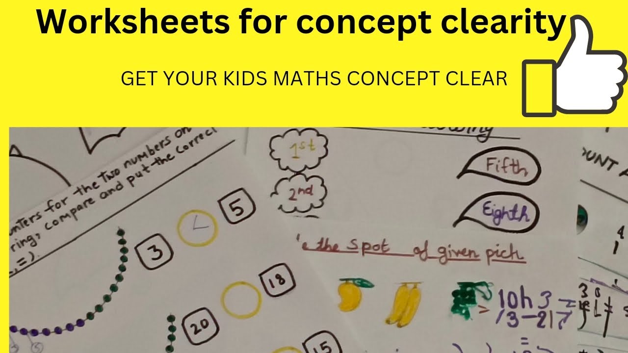 Maths worksheet 4th video . AY EDUCATION CENTRE. - YouTube