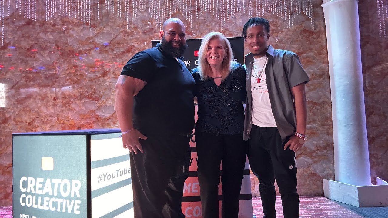 Having a great time at a YouTube party in NYC with my friends! - YouTube