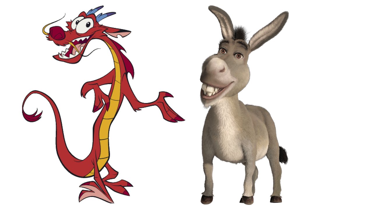 Mushu meets Donkey (Requested By @josiaholson5631) - YouTube