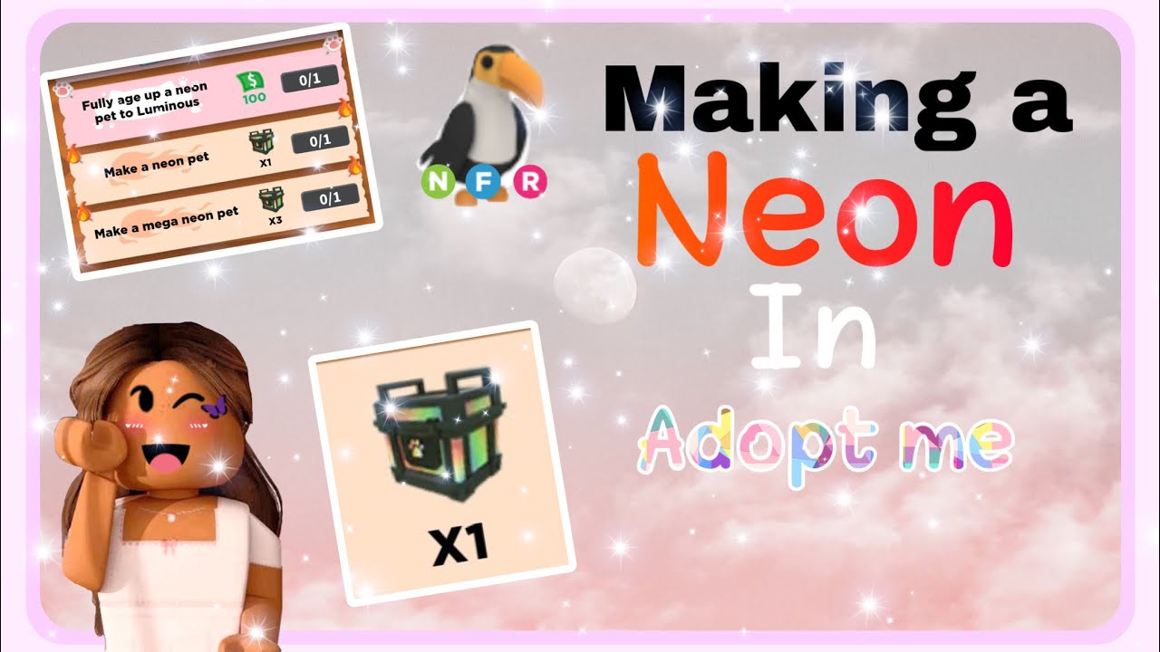 Making a neon TOUCAN in Adopt me (MUST WATCH) Furry toys 🧸 - YouTube