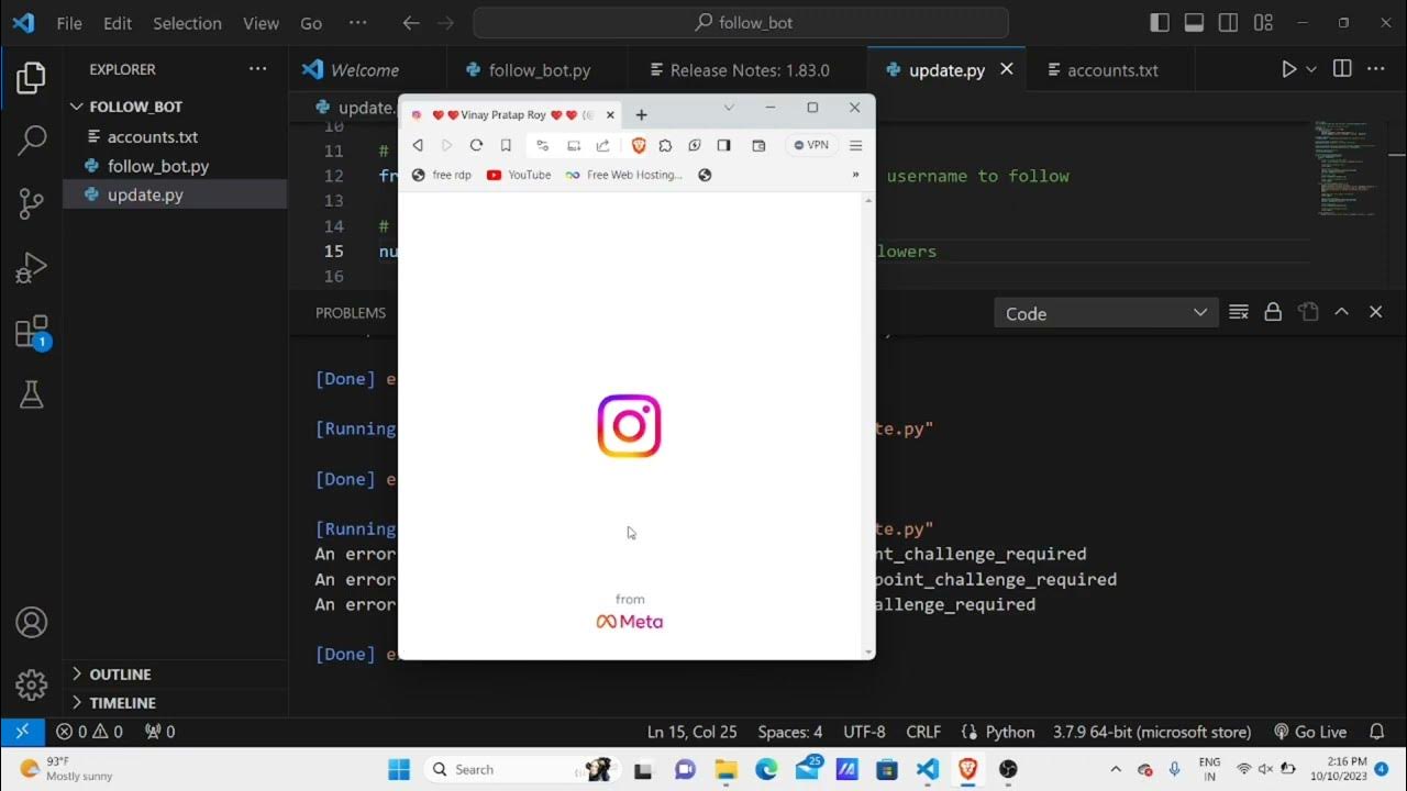 Instagram Follower Bot || Gain Thousands of Followers Instantly with ...