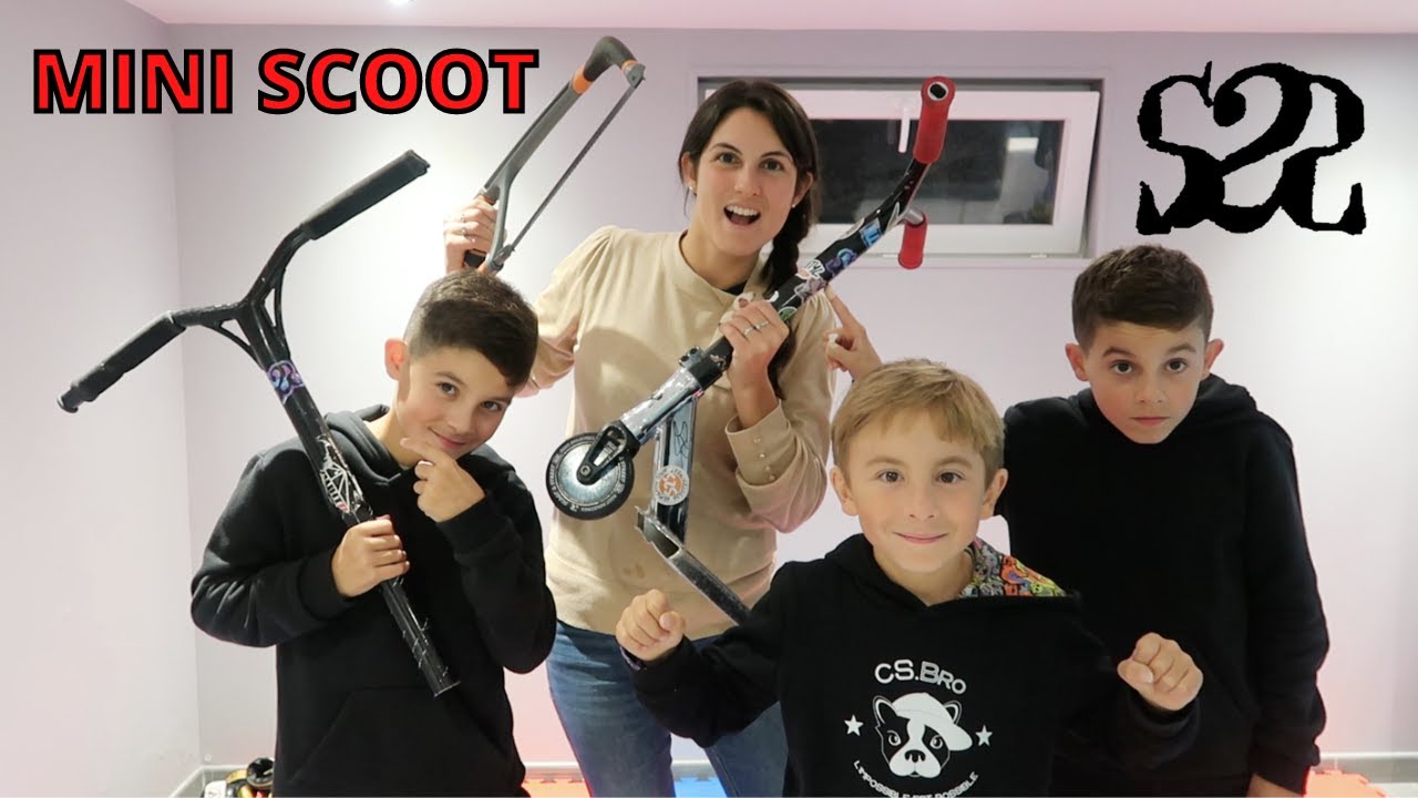 ON CONSTRUIT UNE MINI SCOOT S2S !!! - YouTube