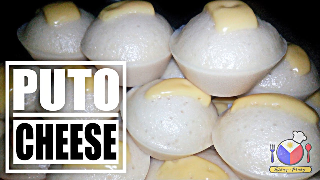 How To Make Puto Cheese - YouTube
